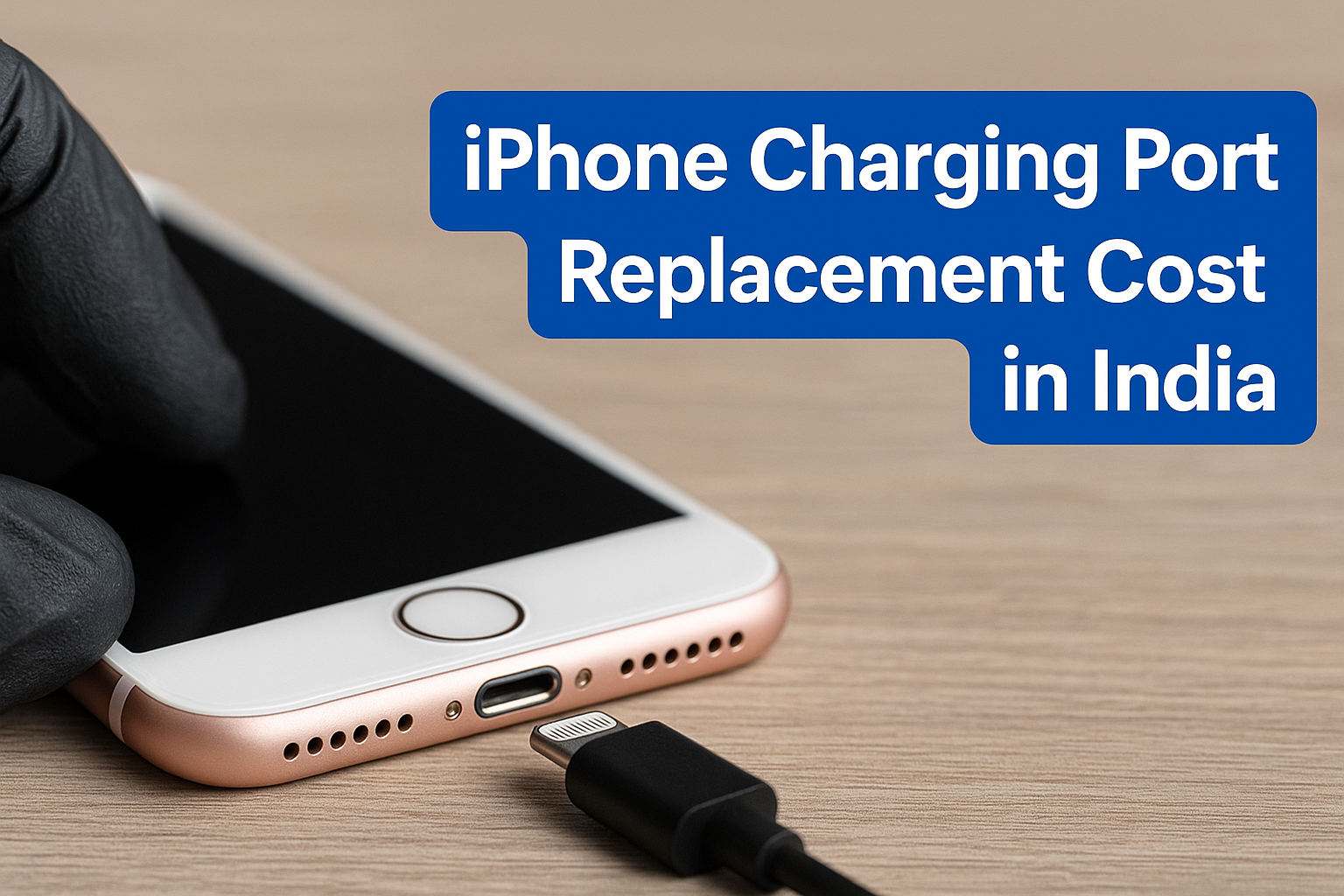 iPhone Charging Port Replacement Cost in India