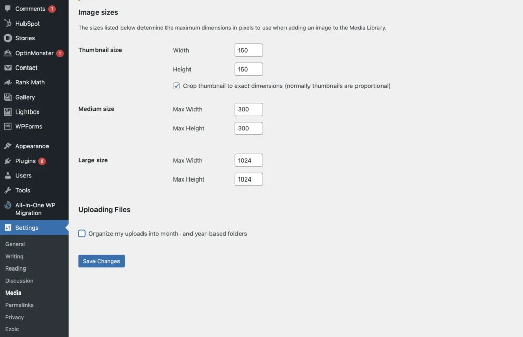 How To Remove Dates From Image URLs In WordPress